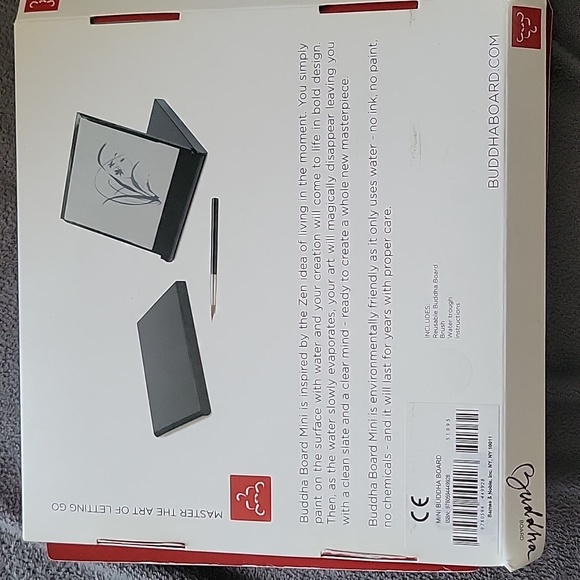 Games | Mini Buddha Board Art Set Water Drawing Writing Board | Poshmark